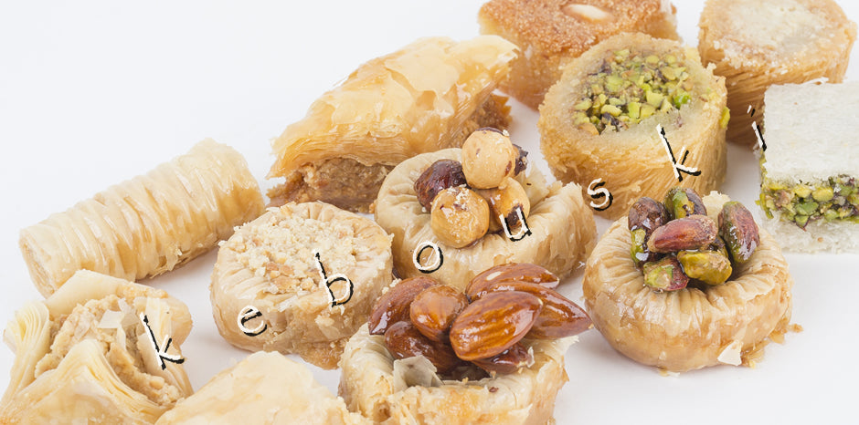 Assorted Baklava Sweets | 0.5kg | KEBOUSKI